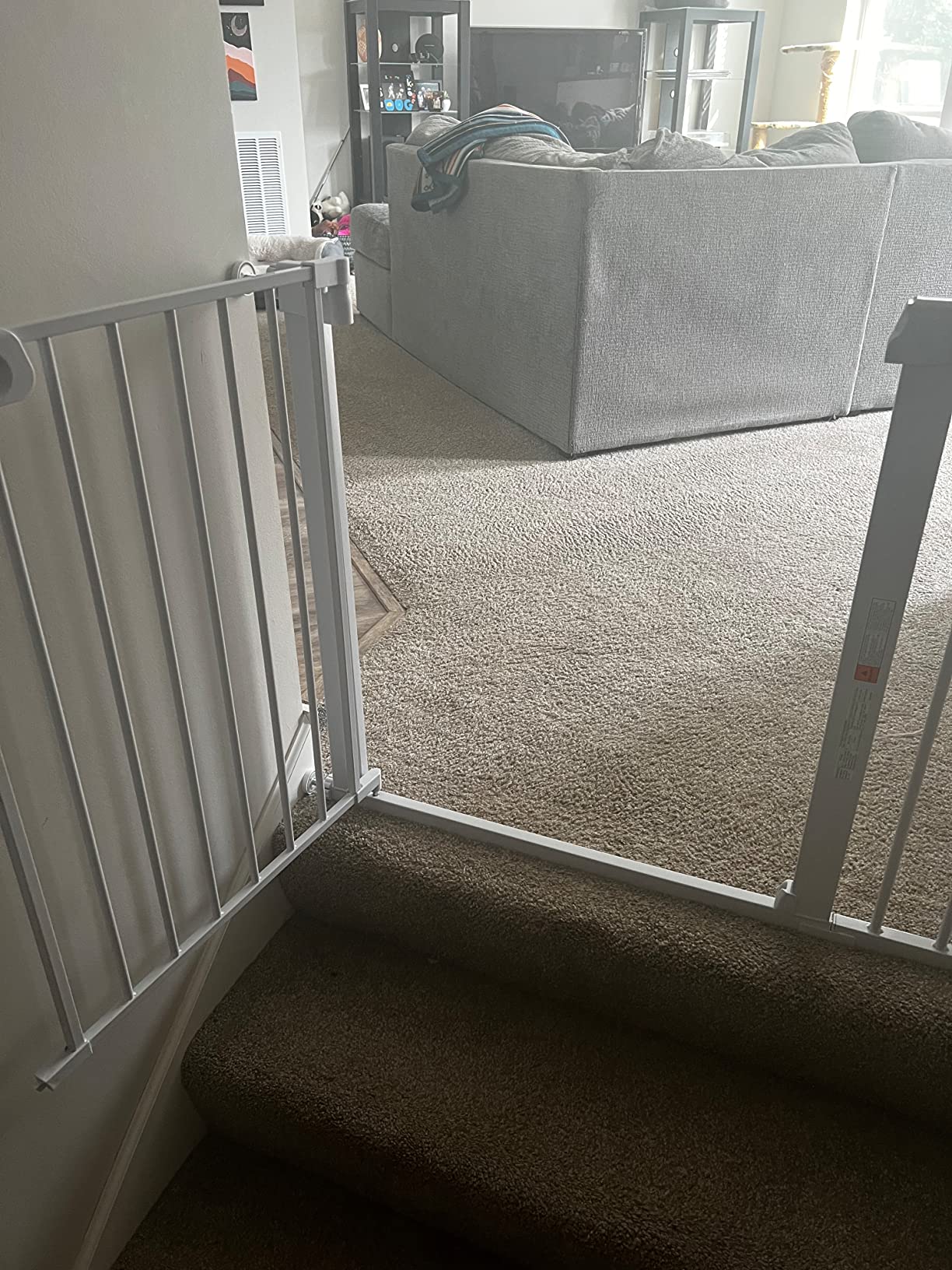 $11/mo - Finance Ciays 29.5” to 46” Safety Baby Gate, Extra Wide Auto ...