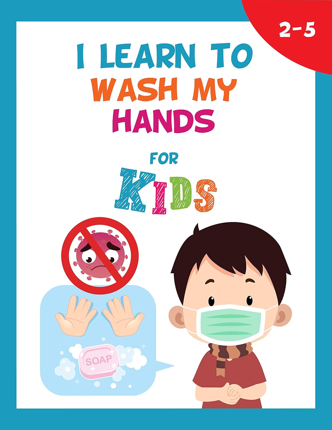 Amazon.com: I learn to wash my hands for KIDS: Funny illustrations for ...