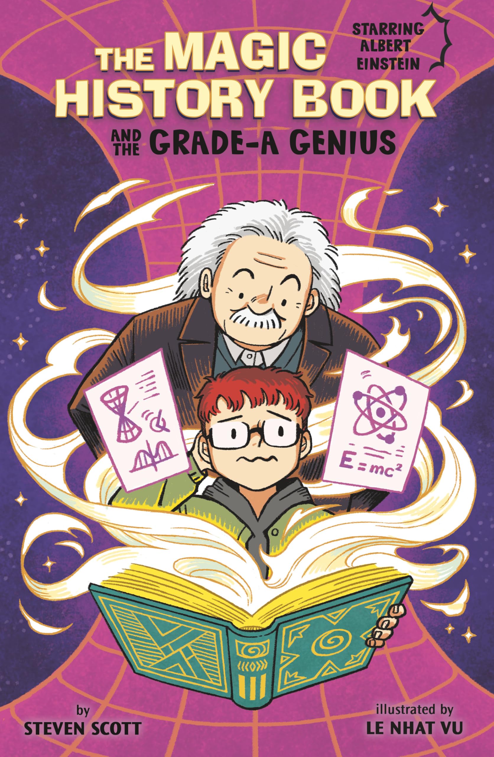 Amazon.com: The Magic History Book and the Grade-A Genius: Starring ...