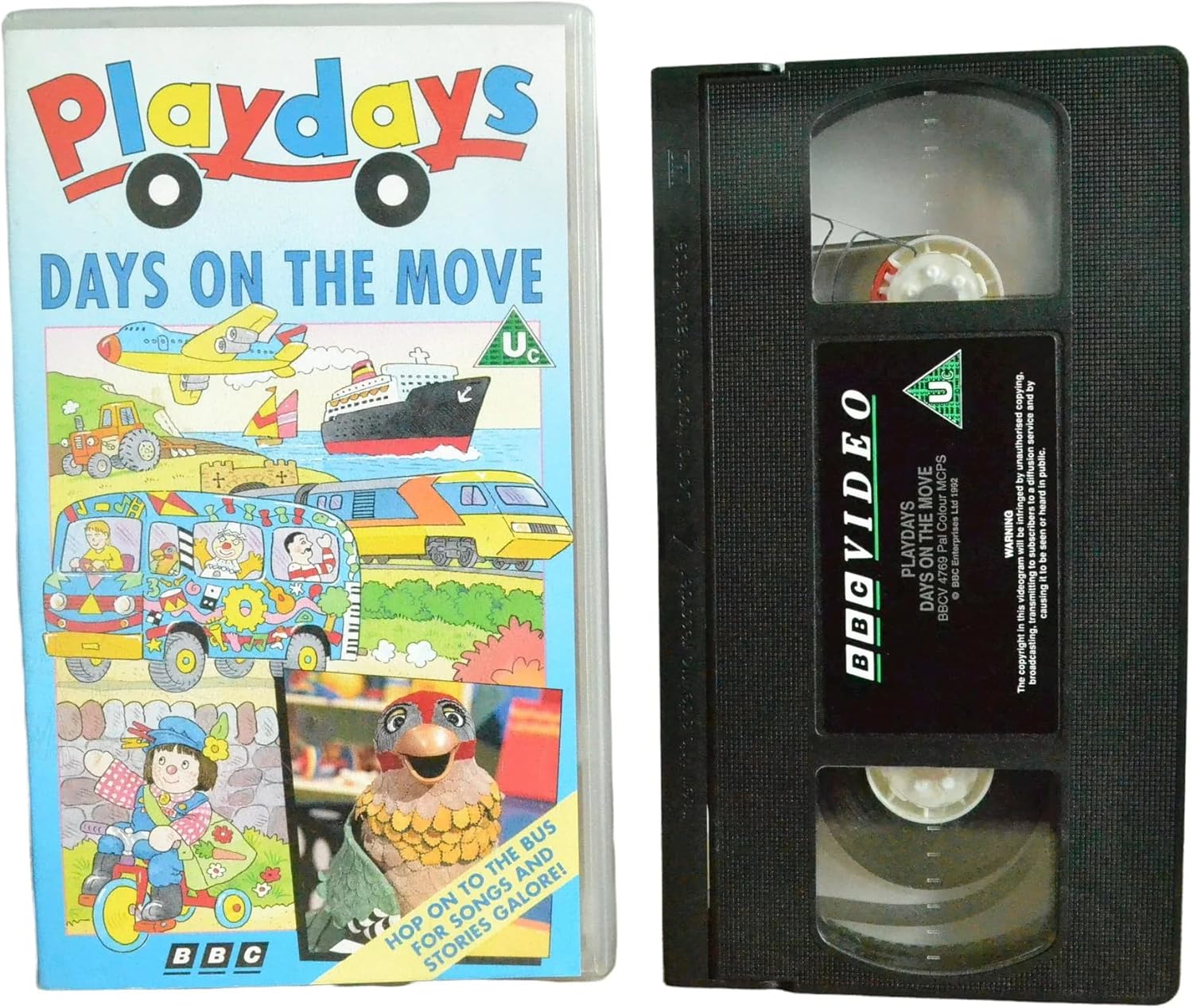 Playdays: Days On The Move [VHS] : Playdays: Amazon.co.uk: Electronics ...