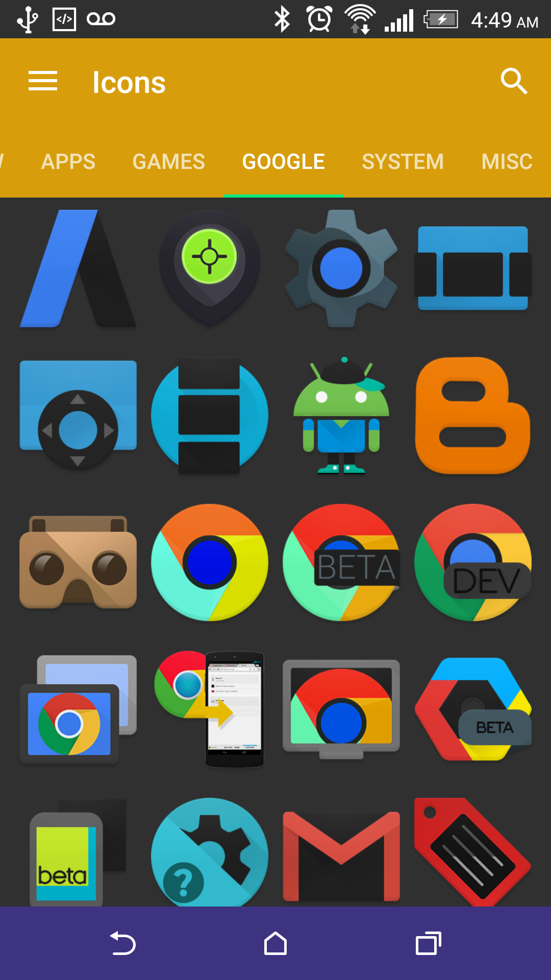 Black Moonshine - Icon Pack - App on Amazon Appstore