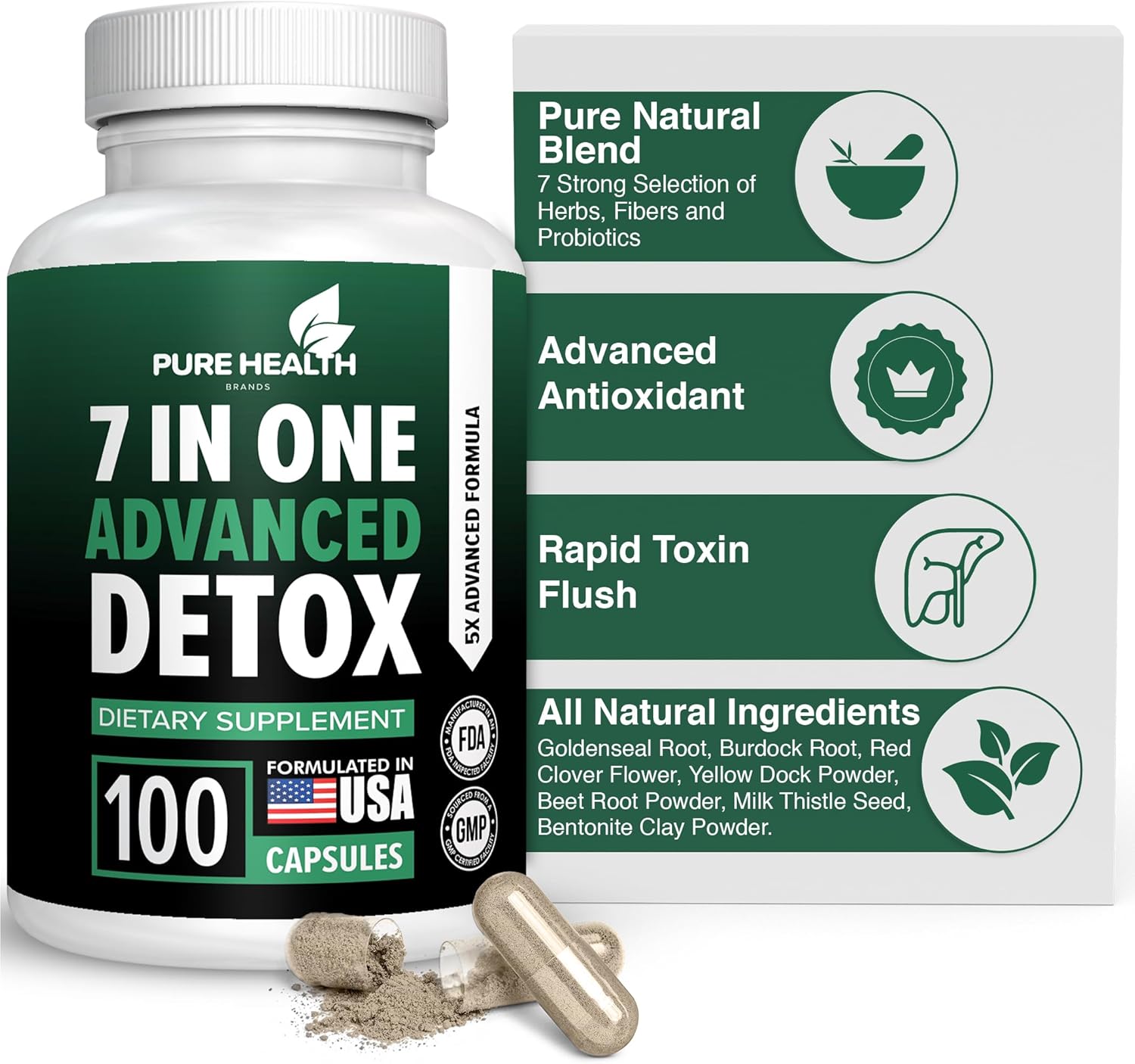 Amazon.com: Complete Body Cleanse - Advanced Formula - Detox & Liver ...