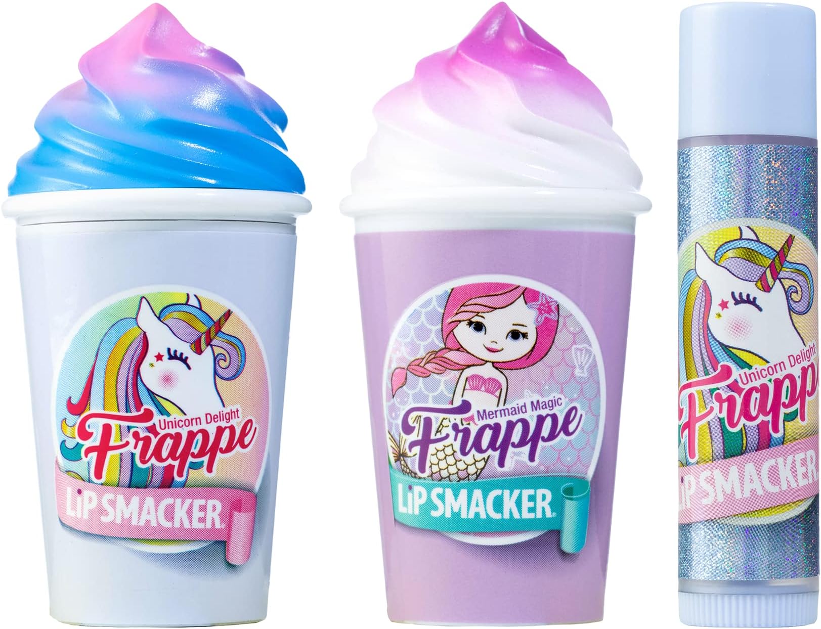 Amazon.com : Lip Smacker Magical Frappe Collection 3 Pack Beverage Lip ...