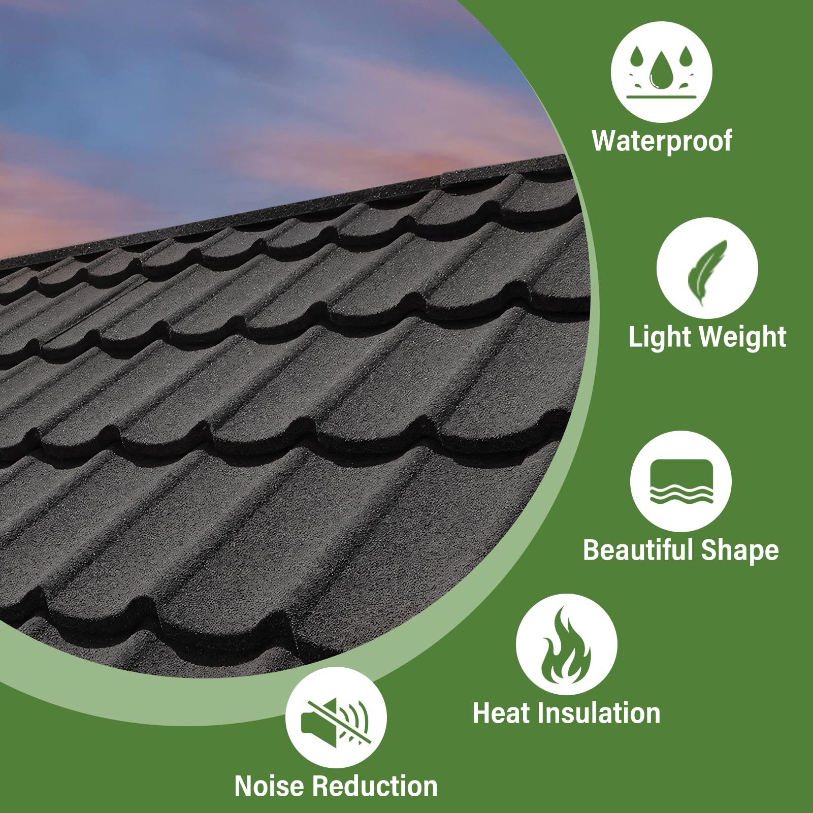 Metal Roof Tile Shingles