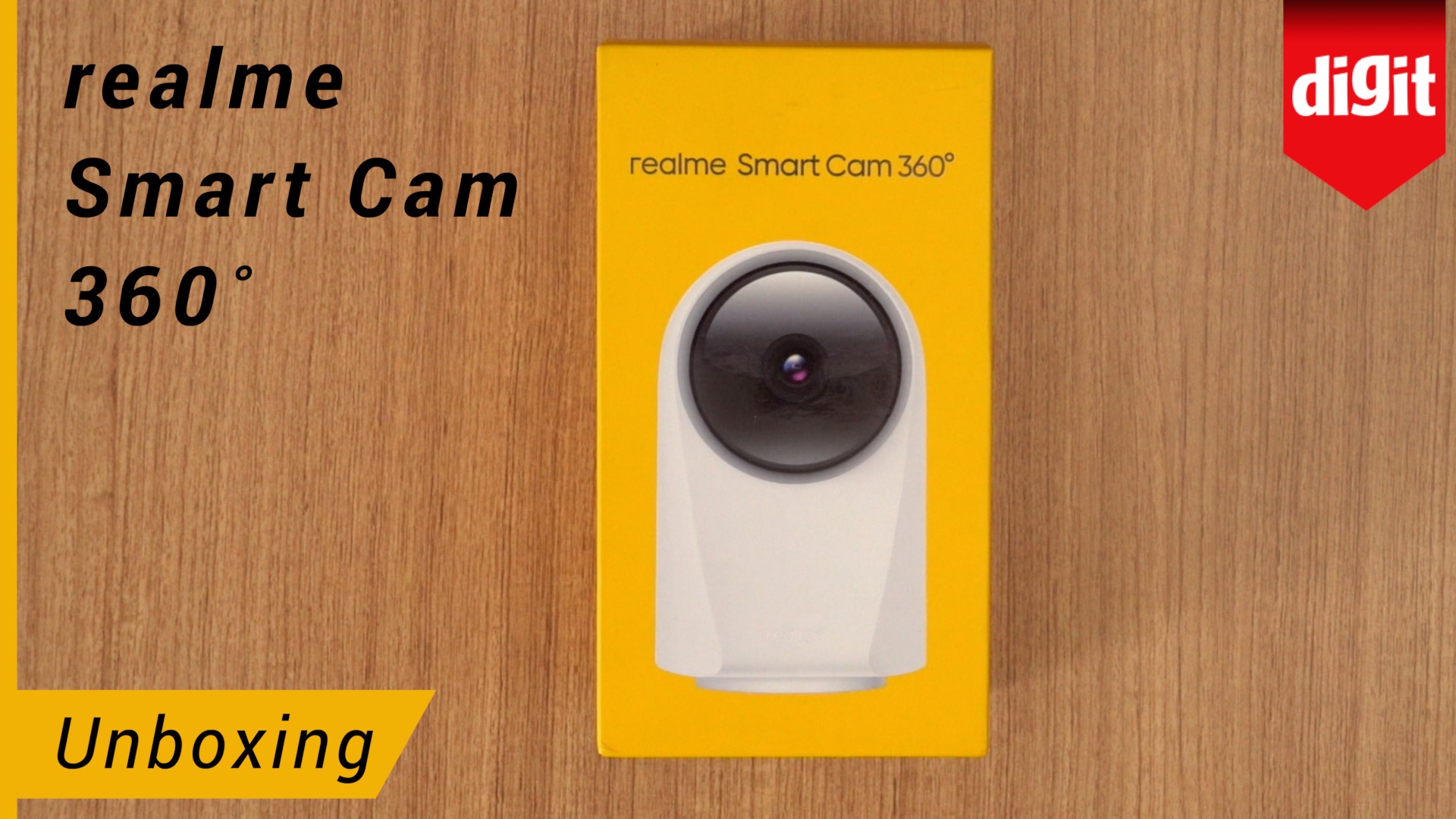realme Smart Cam 360 Degrees Unboxing