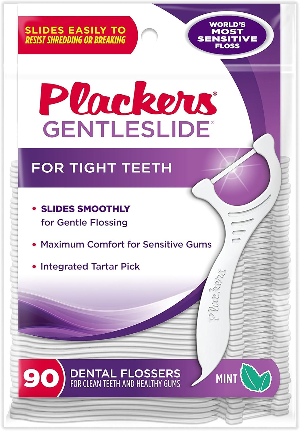 Amazon.com : Plackers Gentleslide® Flossers for Dental Professionals ...