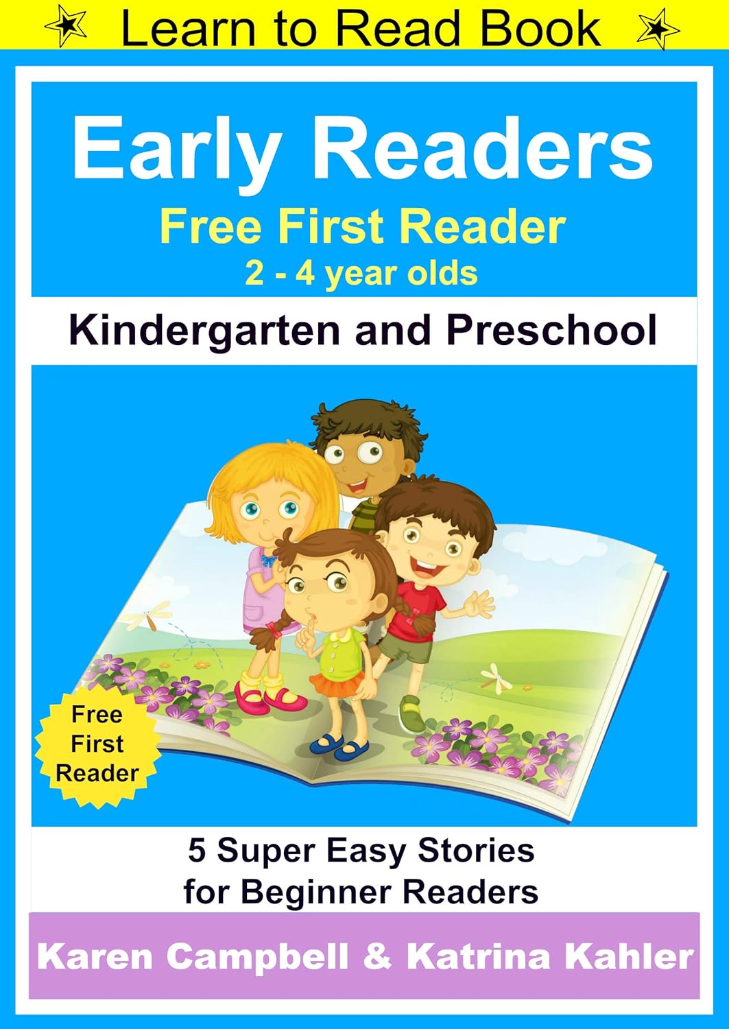 Early Readers - Learn to Read Book - Kindergarten and Preschool - First ...