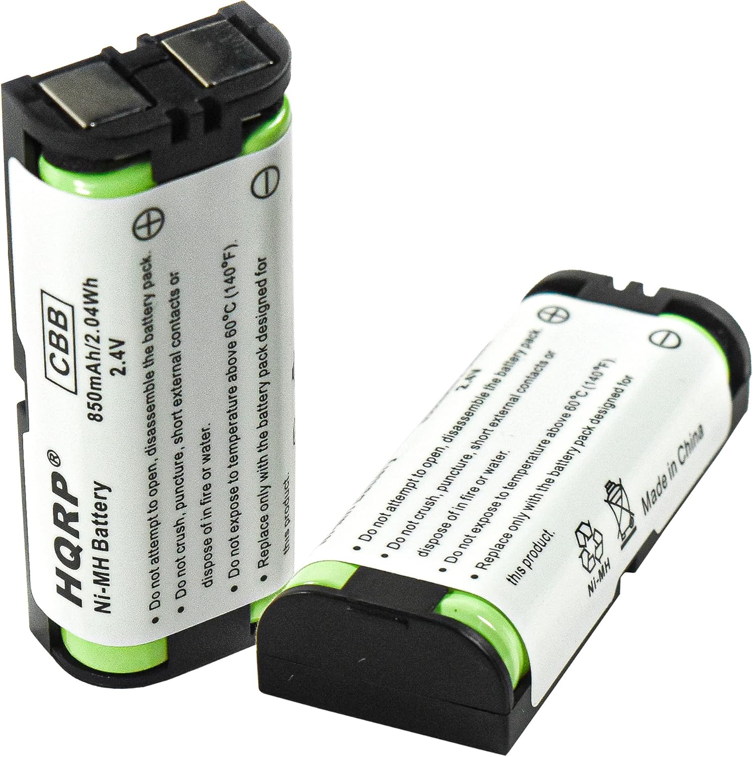 Amazon.com: HQRP 2-Pack Phone Battery Compatible with Philips SJB-4191 ...