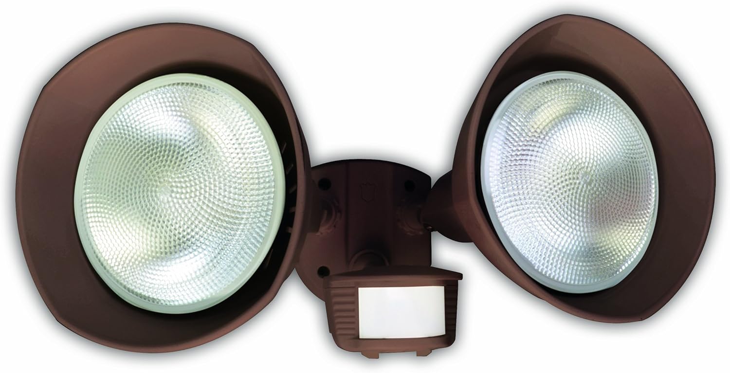 Woods L6002BR Light, Security 180 DEG Motion Activated, 150-Watt ...