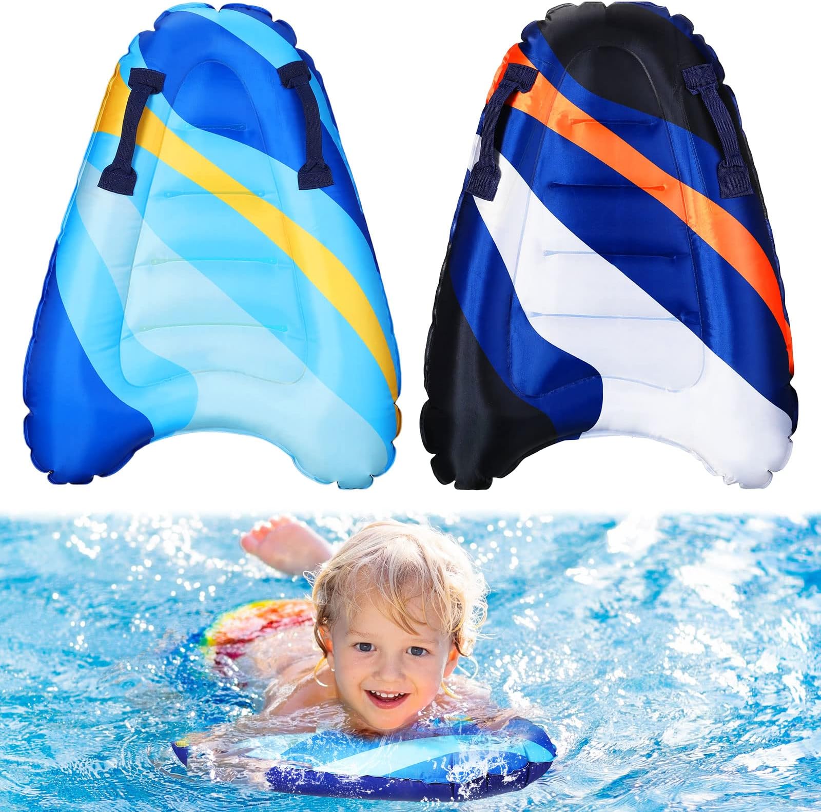 Amazon.com: Jambo Bodyboards, Inflatable Bodyboards for Water Slides ...