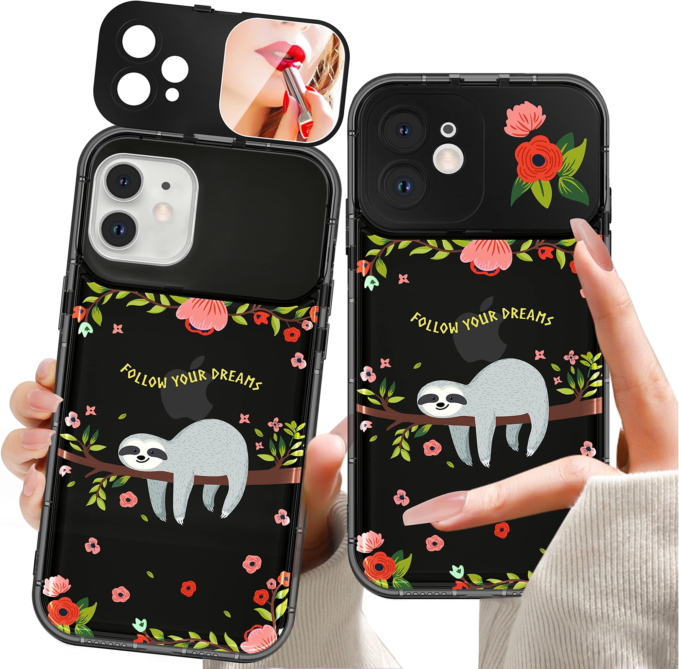 Amazon.com: JoySolar for iPhone 11 6.1" Cute Cartoon Phone Case with ...