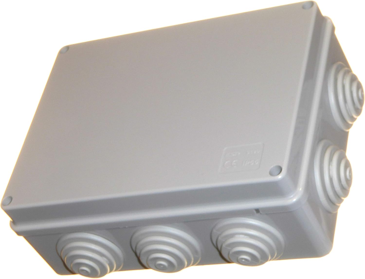 190mm Waterproof Junction Box with Grommets IP56 Outdoor Lighting Cable ...