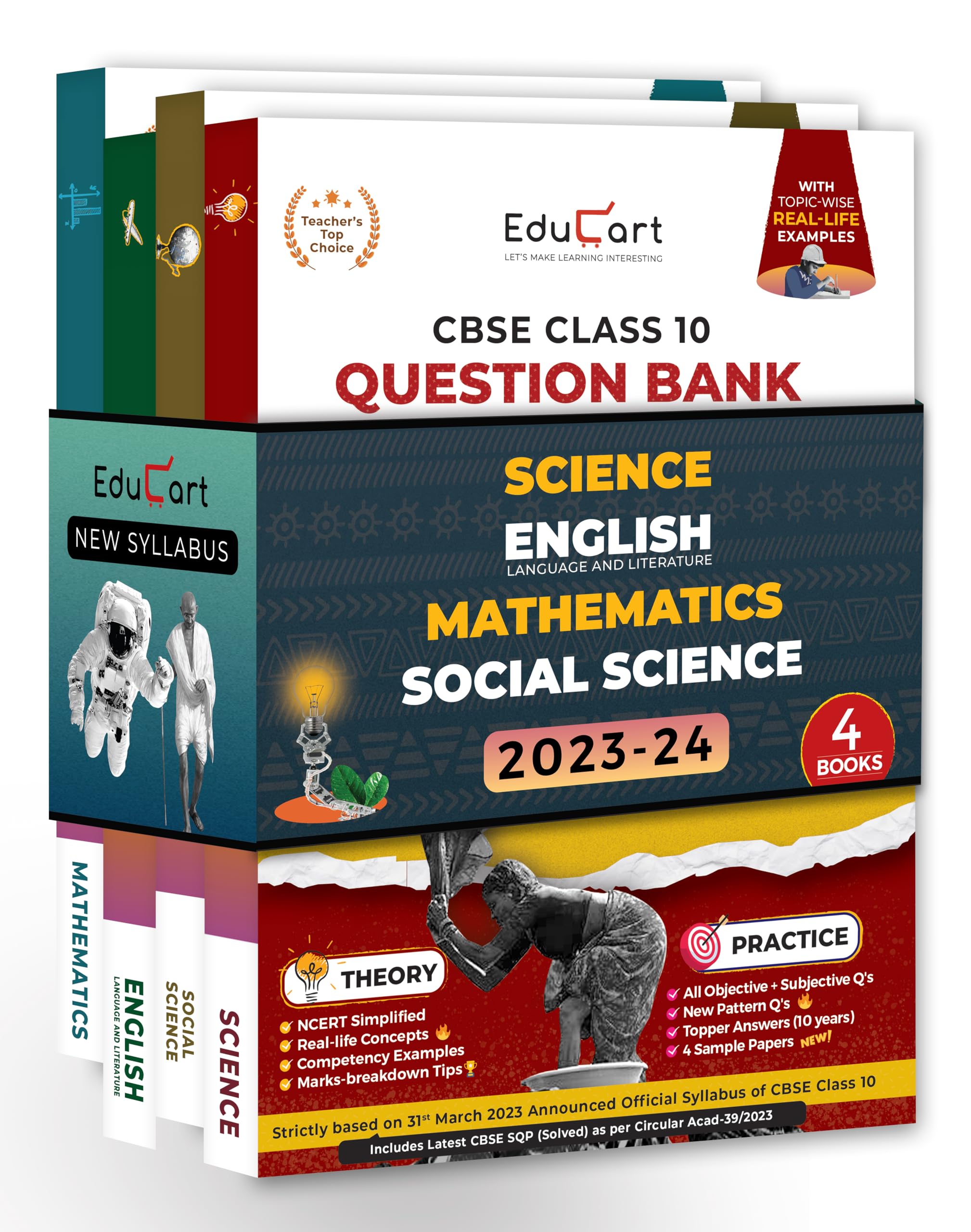 Educart Cbse Social Science Class 10 Question Bank For Educart CBSE