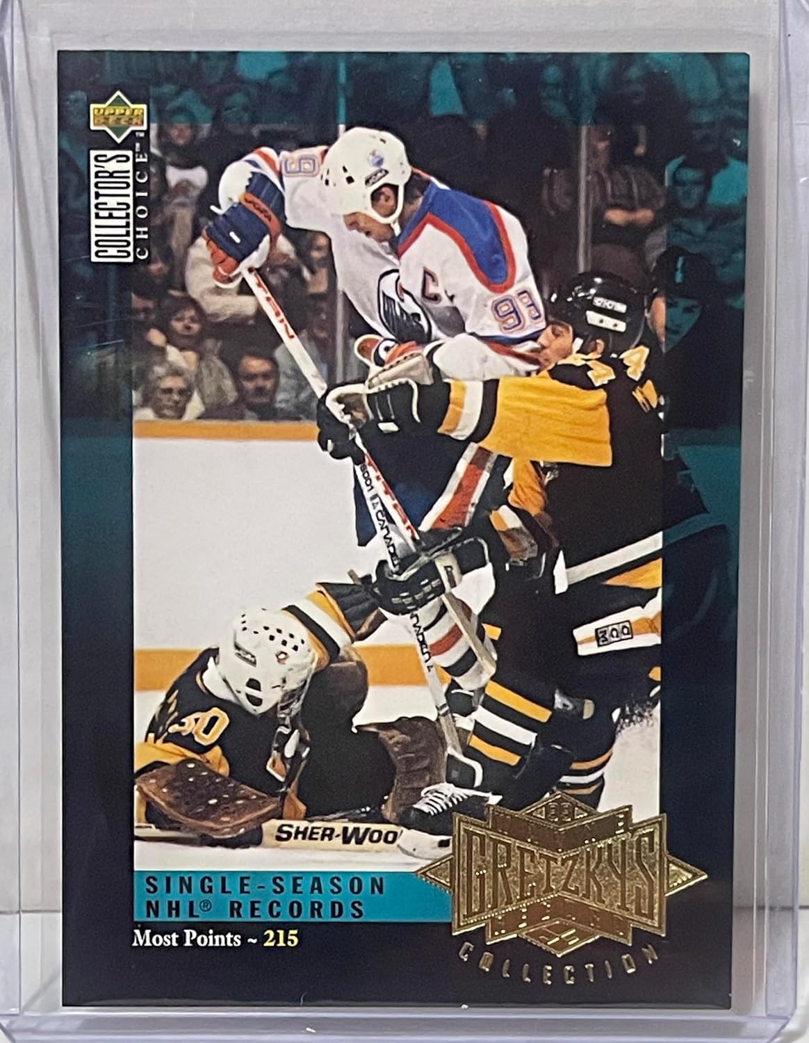 1995-96 Wayne Gretzky Hockey Card - Upper Deck Collector's Choice ...