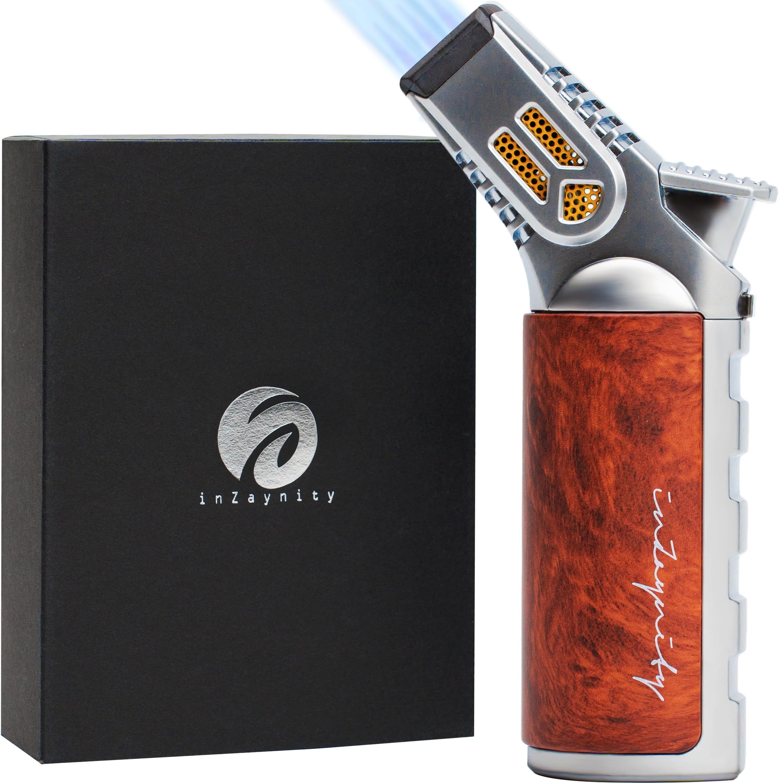 Amazon.com: Quad Torch Lighter - Handheld Blow Torch for Cooking ...