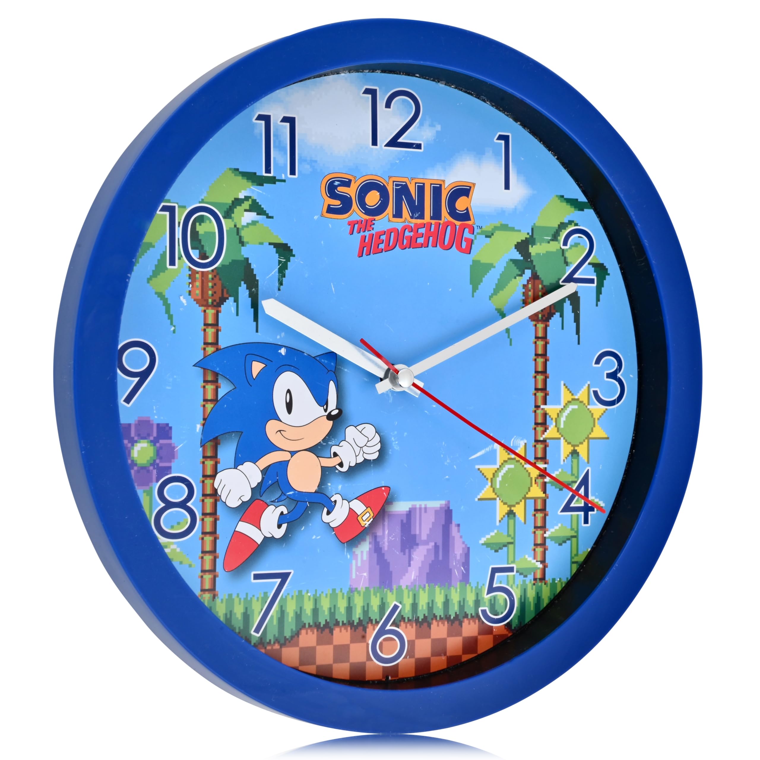 Amazon.com: Accutime Sonic the Hedgehog Kids Wall Clock - 12-inch ...