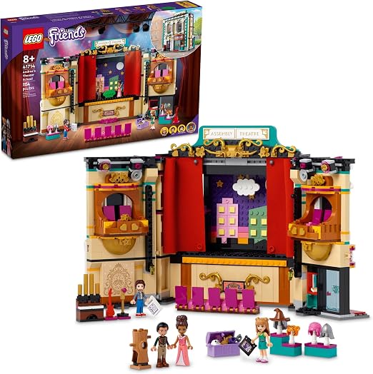 Amazon.com: LEGO Friends Andrea's Theater School Playset, 41714 ...