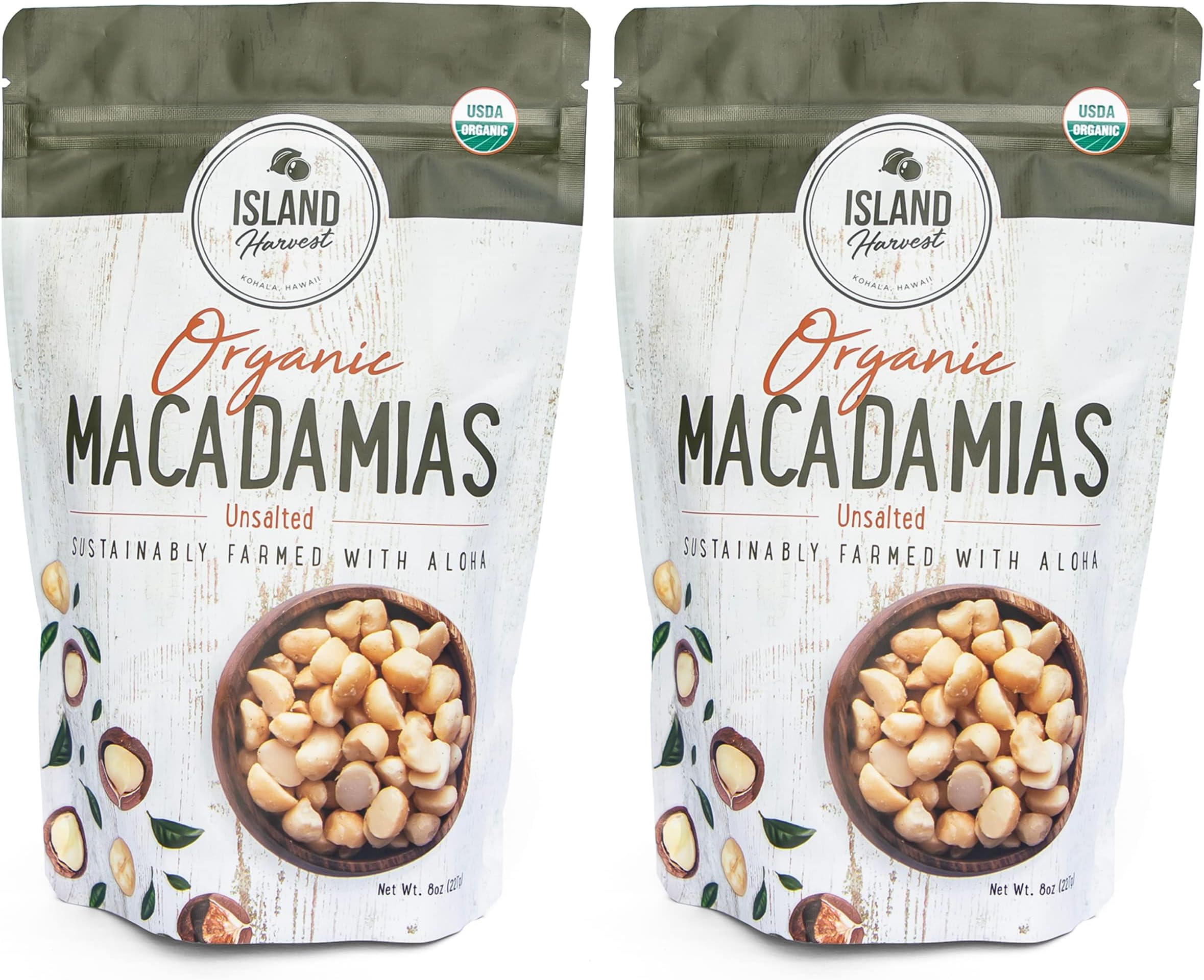 Amazon.com : Food to Live Organic Whole Macadamia Nuts, 2 Pounds – Non ...
