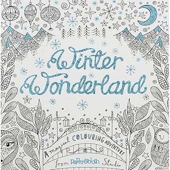 Winter Wonderland: A magical colouring adventure: Amazon.co.uk: Cloth ...