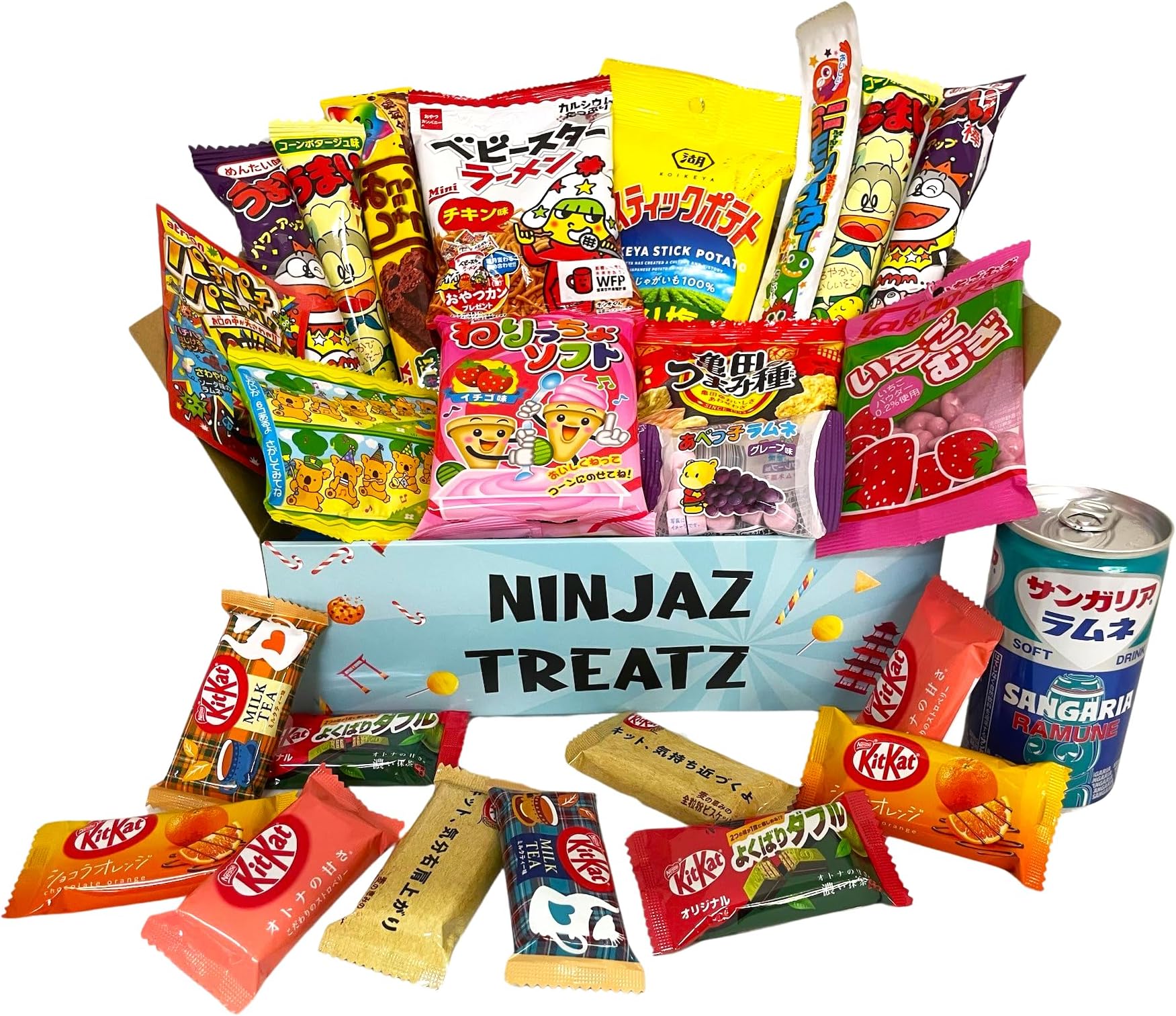 Amazon.com : Ninjaz Treatz : Japanese Sweets & Snacks Monthly Selection ...