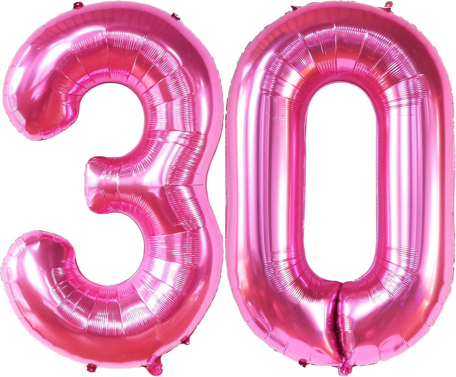KatchOn, Globos de color rosa intenso del número 30 – 40 pulgadas ...