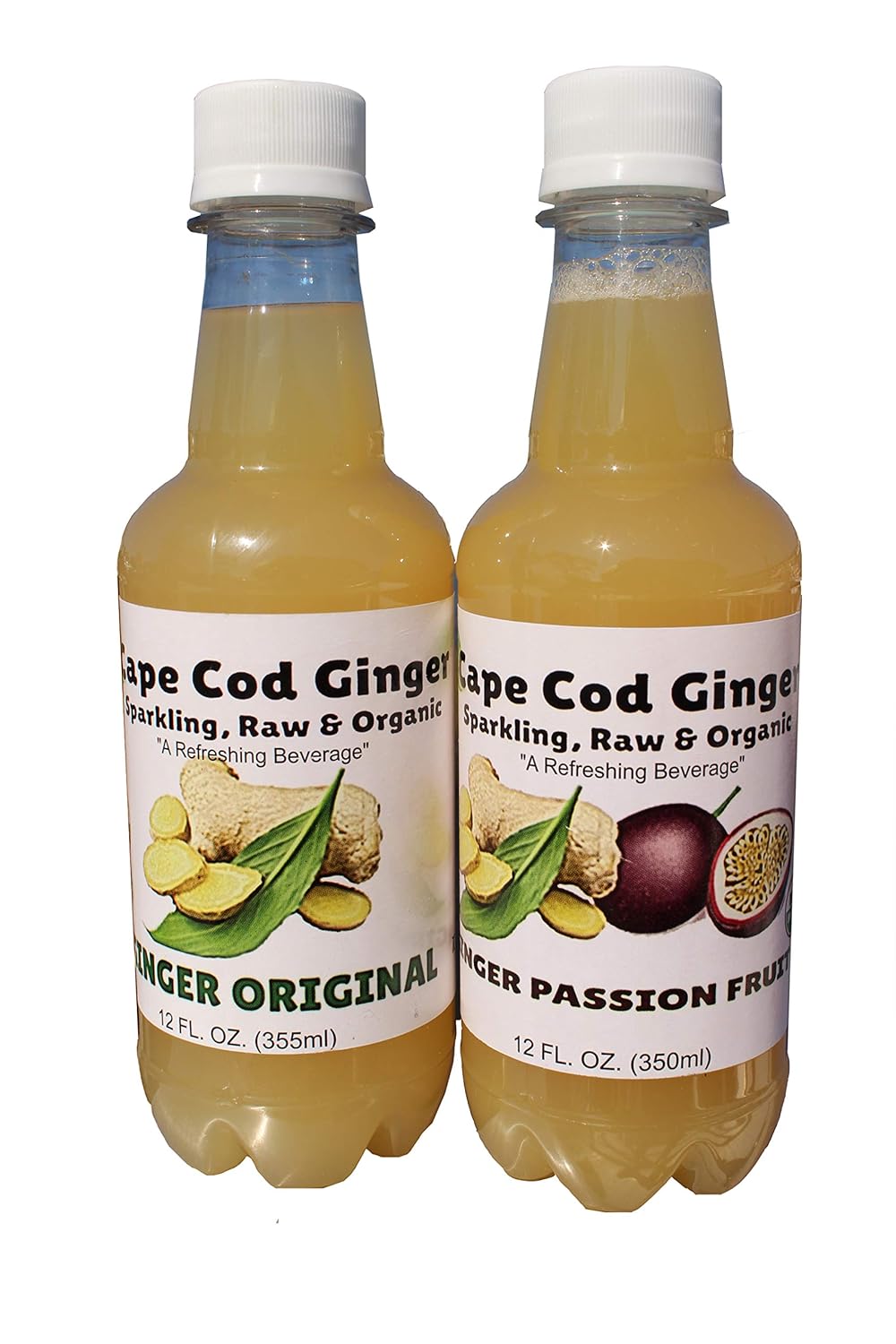Amazon.com : Cape Cod Ginger Original & Ginger Passion - Raw and ...