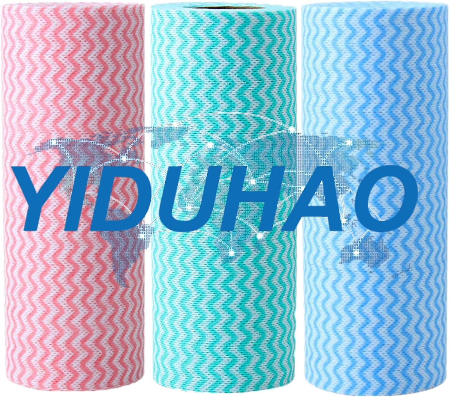 YIDUHAO Reusable Cleaning Cloth Dish Cloth,J Cloths On a Roll,Dish ...