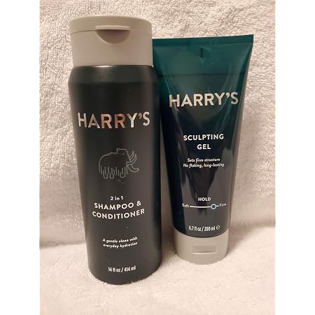 Amazon.com: Harry's 2 in 1 Shampoo and Conditioner, 14 oz bottle ...