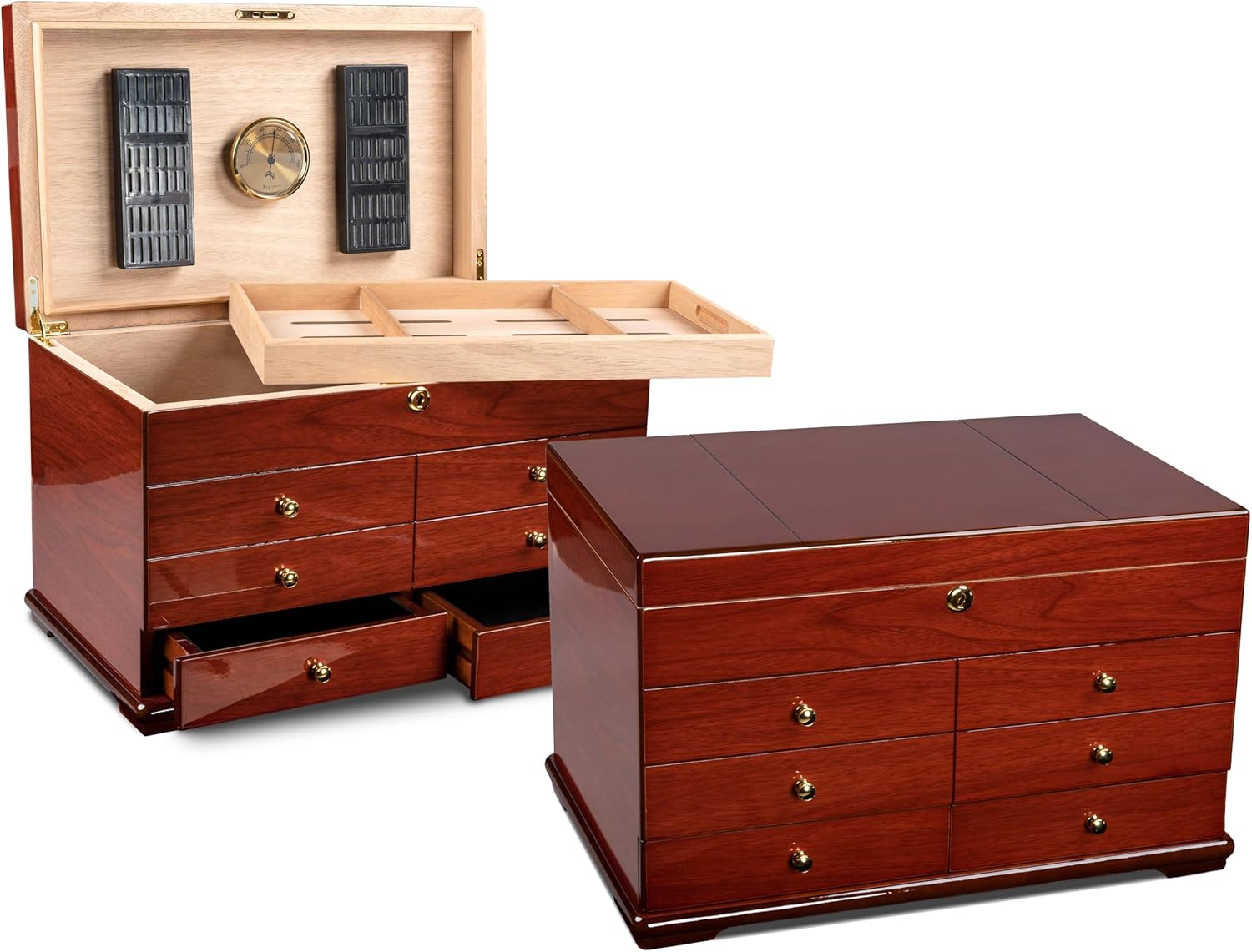 Amazon.com: Prestige Import Group Landmark Large Chest Style Cigar ...