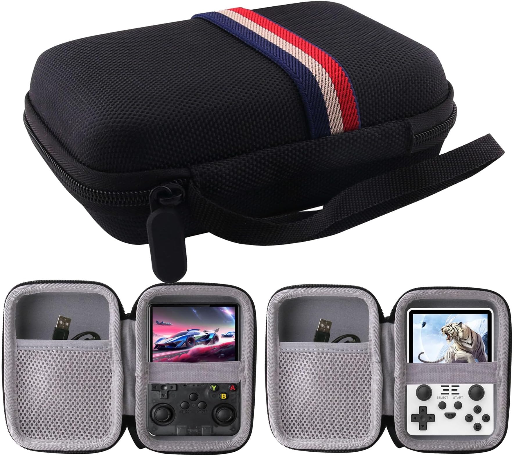 Amazon.com: Againmore Hard Case Compatible with RG353V/ for RG35XX/ for ...