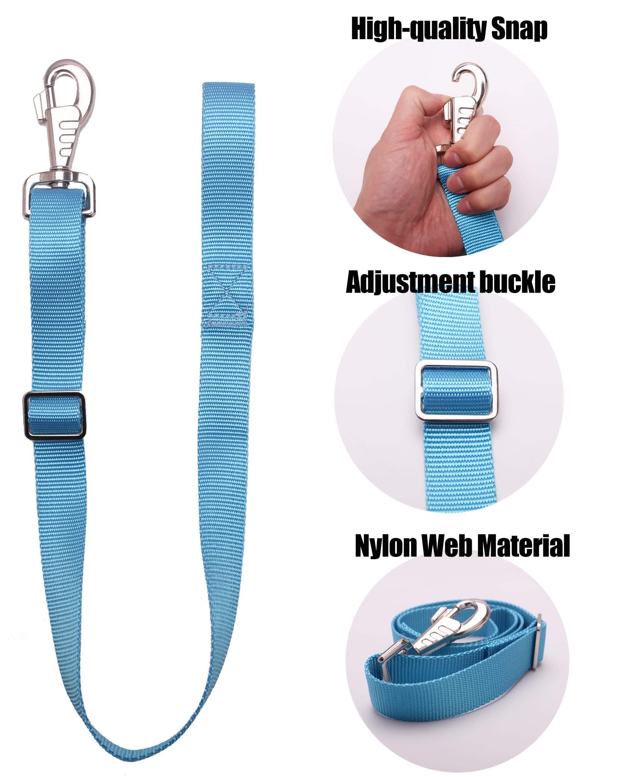 Snapklik.com : Loaged Adjustable Nylon Bucket Strap 3 Pack- For Hay ...