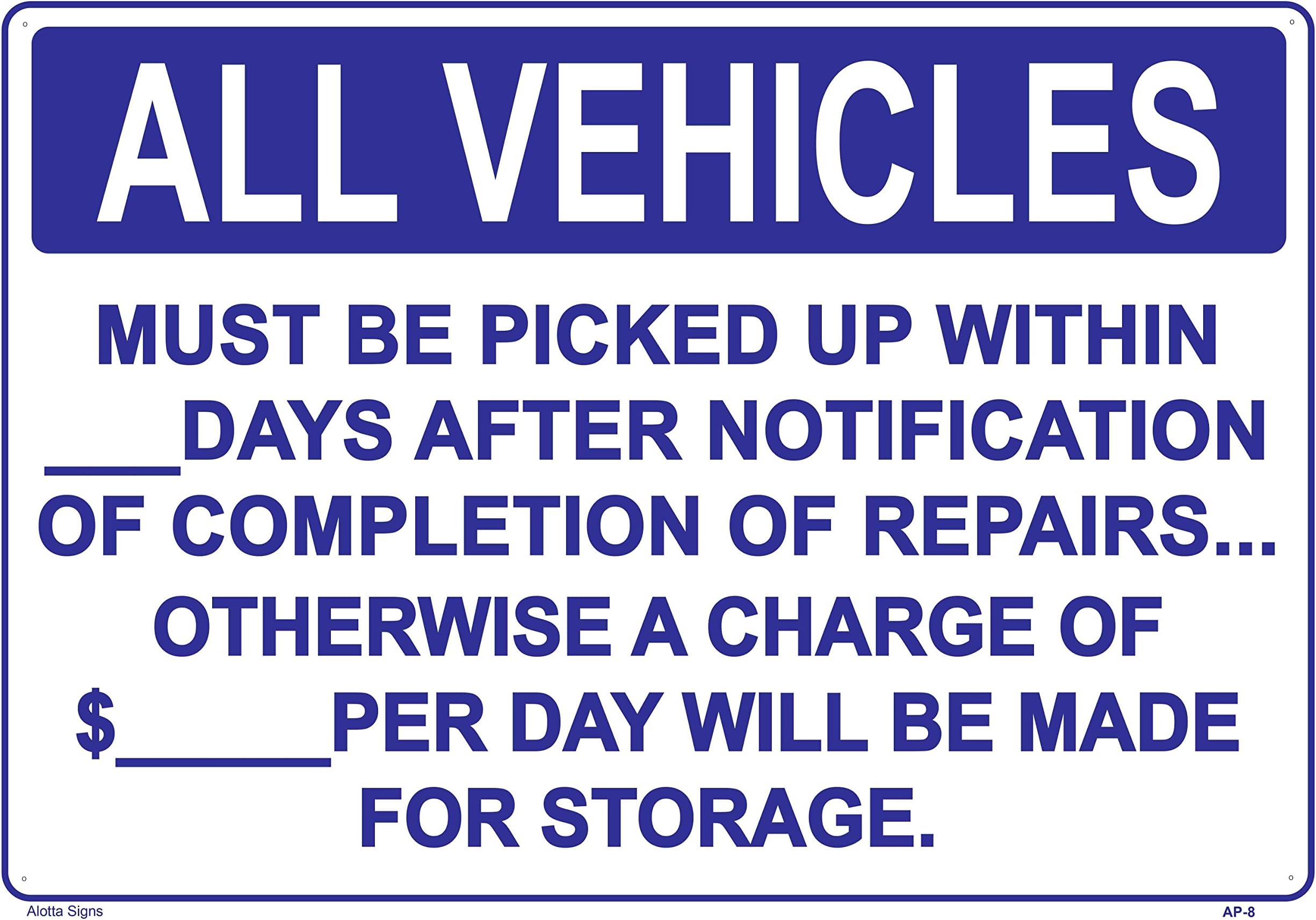 Amazon.com : We are Professionals Auto Repair Shop Sign. Made in USA ...