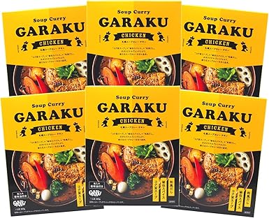 Amazon | ガラク スープカレー チキン レトルト 300g入×6食セット[gr6] | GARAKU | カレー 通販