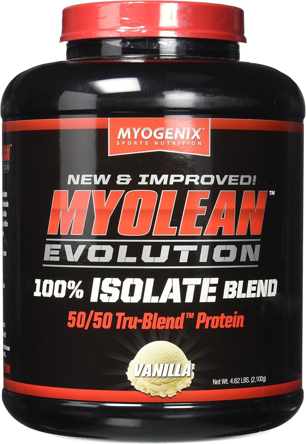 Amazon.com: Myogenix Myolean Evolution Isolate Powder, Vanilla Cream, 4 ...