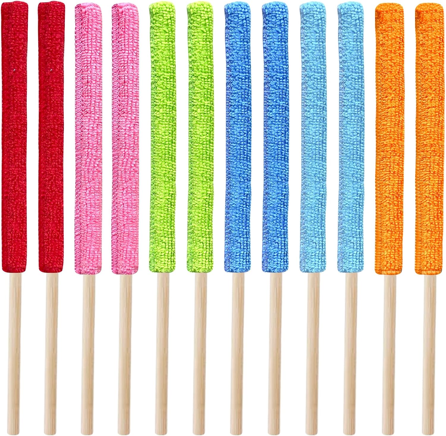 Amazon.com: 12 Pcs Mini Detail Duster Sticks Crevice Cleaning Tool ...