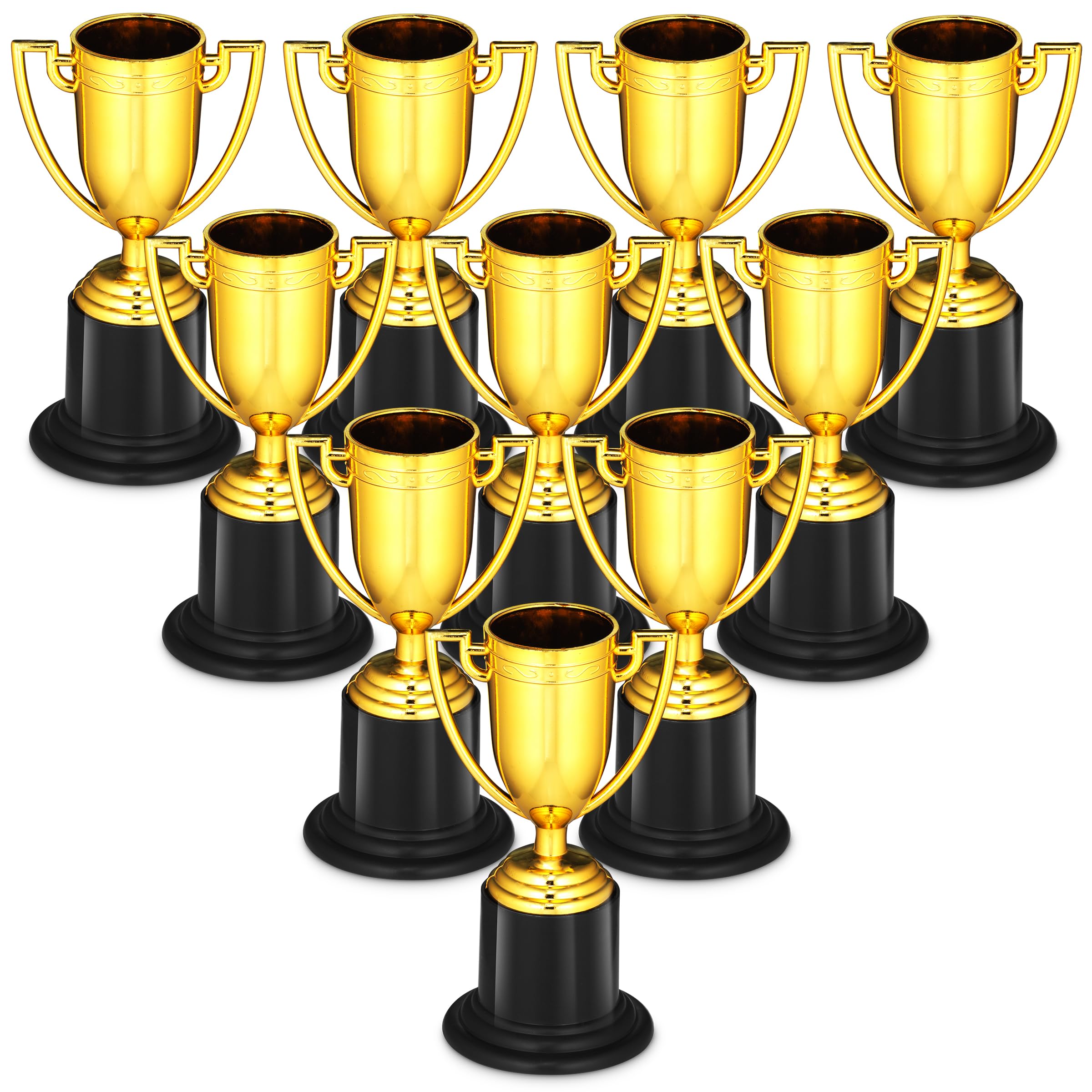 Snapklik.com : Mini Gold Trophy Award Cups - Pack Of 12 Bulk - 4 Inch ...