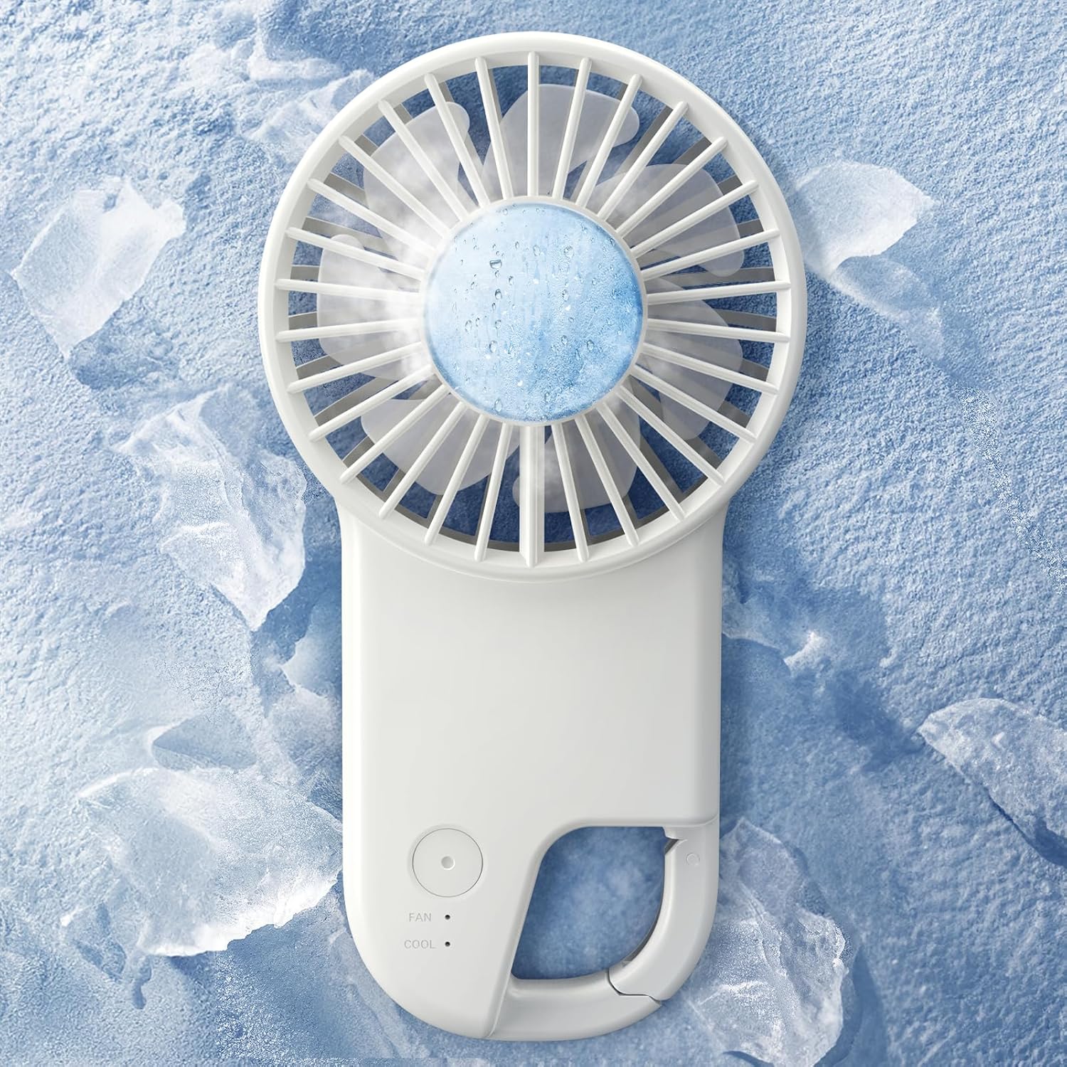 Amazon.com: Koonie Cooling Handheld Fan, Battery Operated Fan with Hook ...