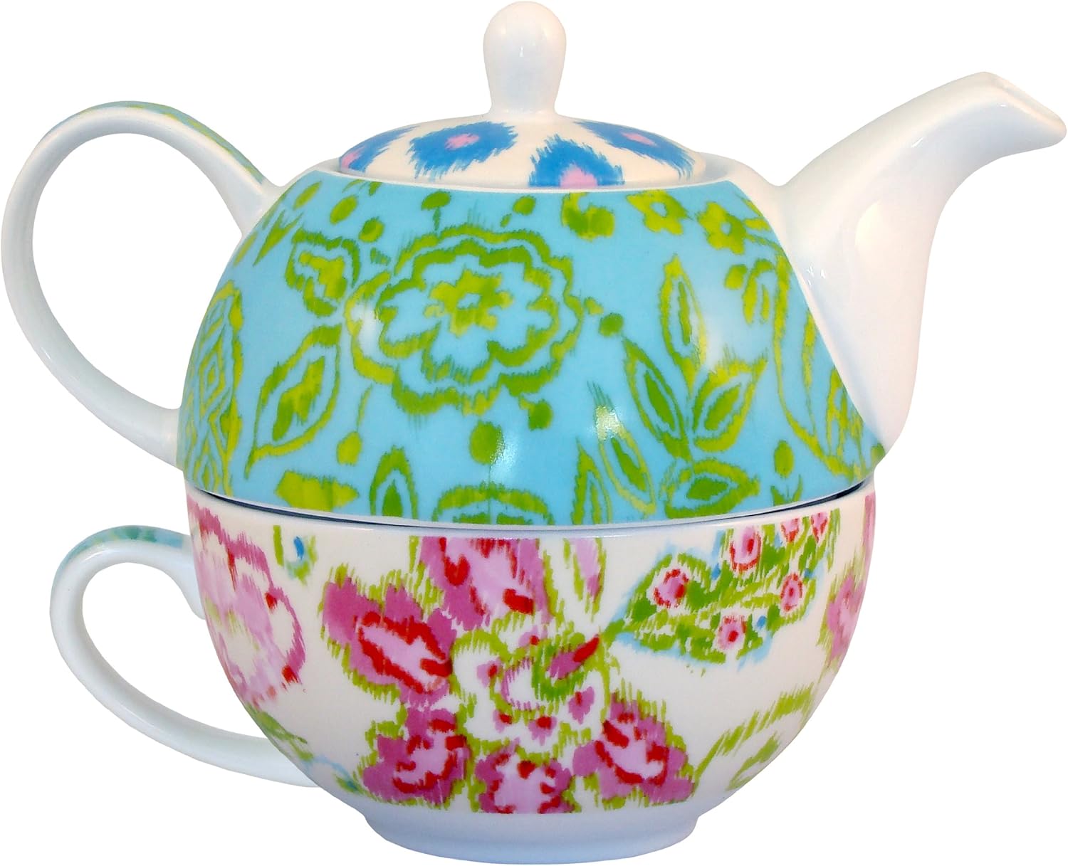 Amazon.com | Dena Home Marrakesh Tea for One Teapot: Ceramic Tea Pot ...