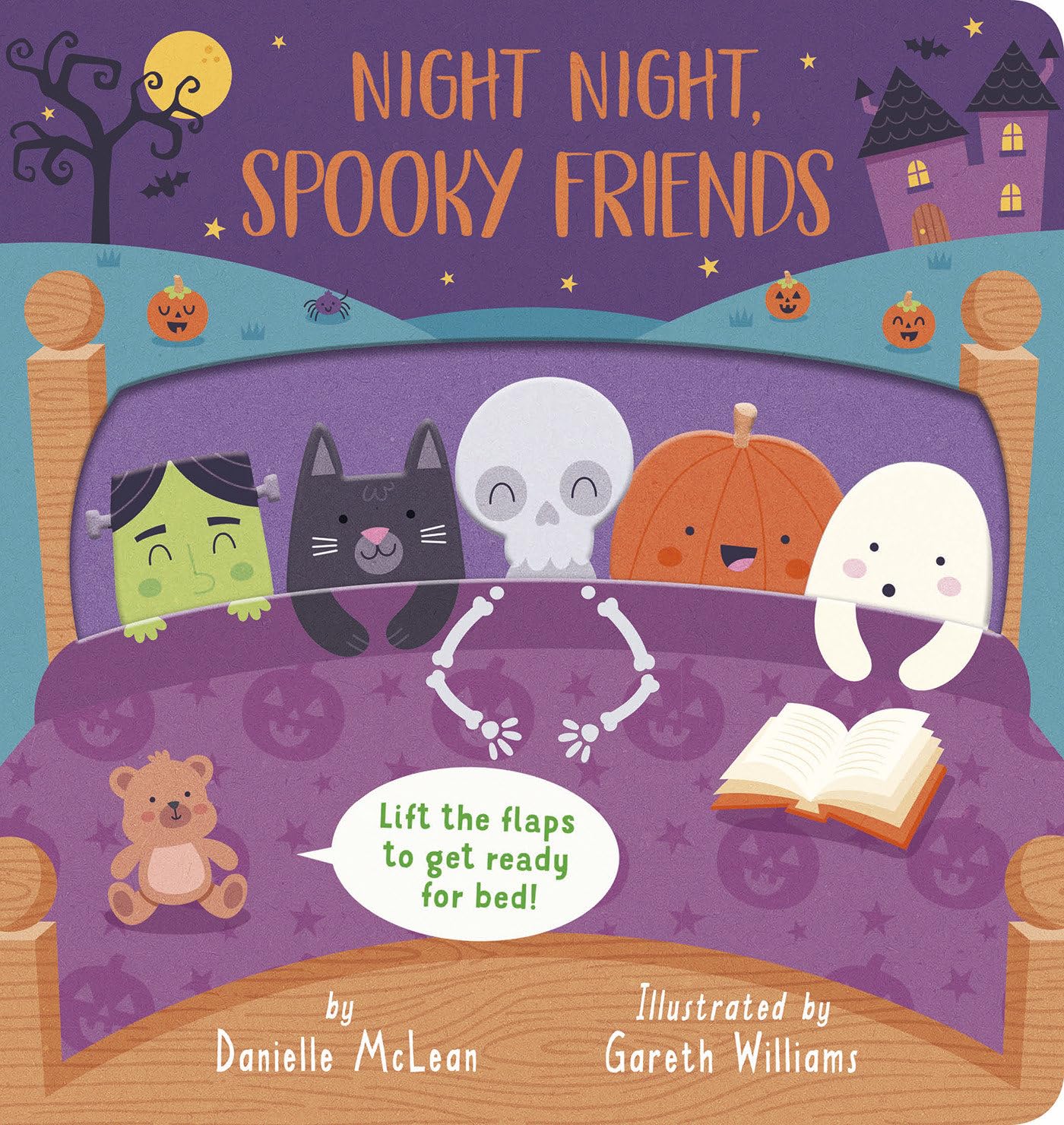 Night Night, Spooky Friends: A Lift-the-Flap Bedtime Halloween Book ...