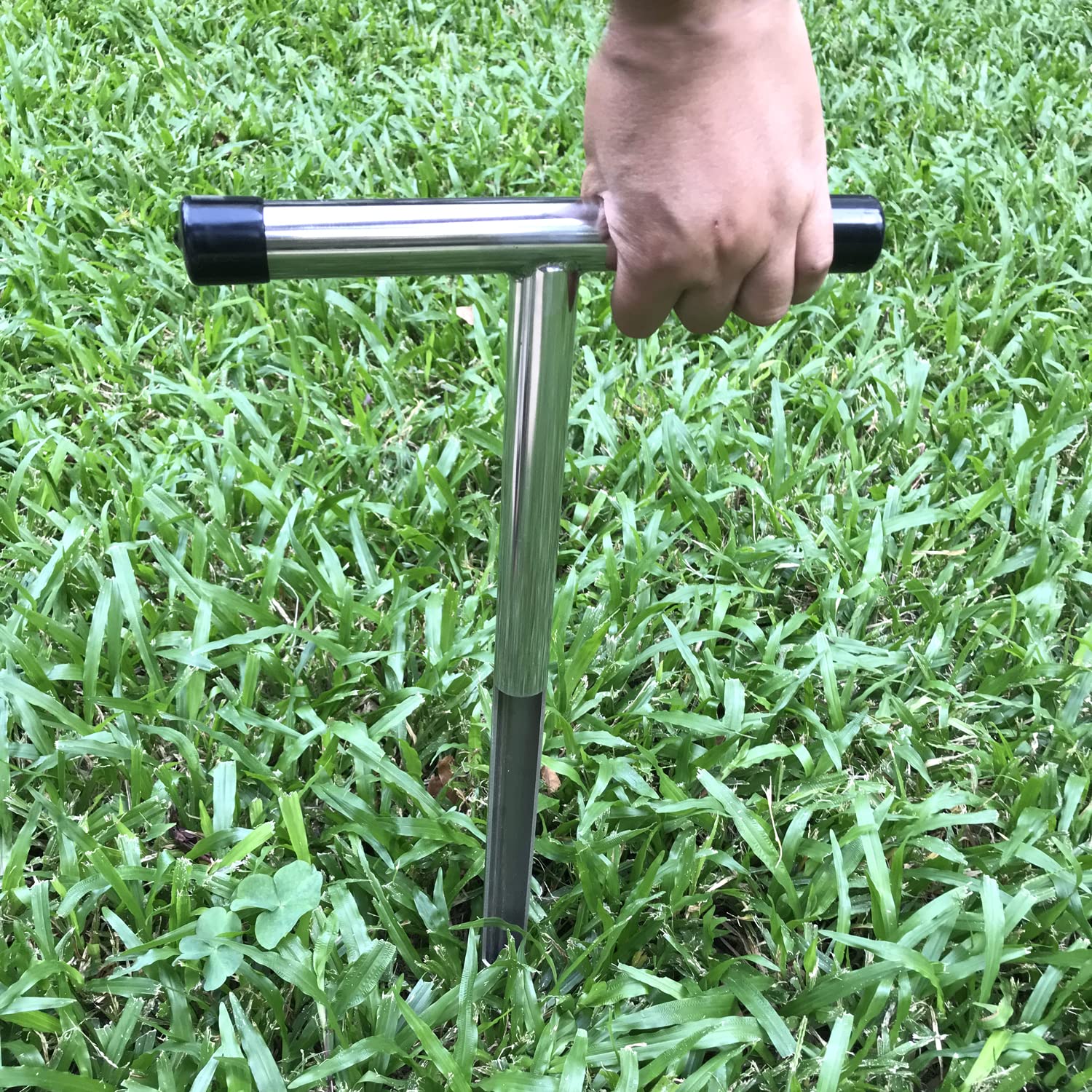 Buy YHAspace Soil Sampler Probe 20 Inch Stainless Steel, T-Style Handle ...