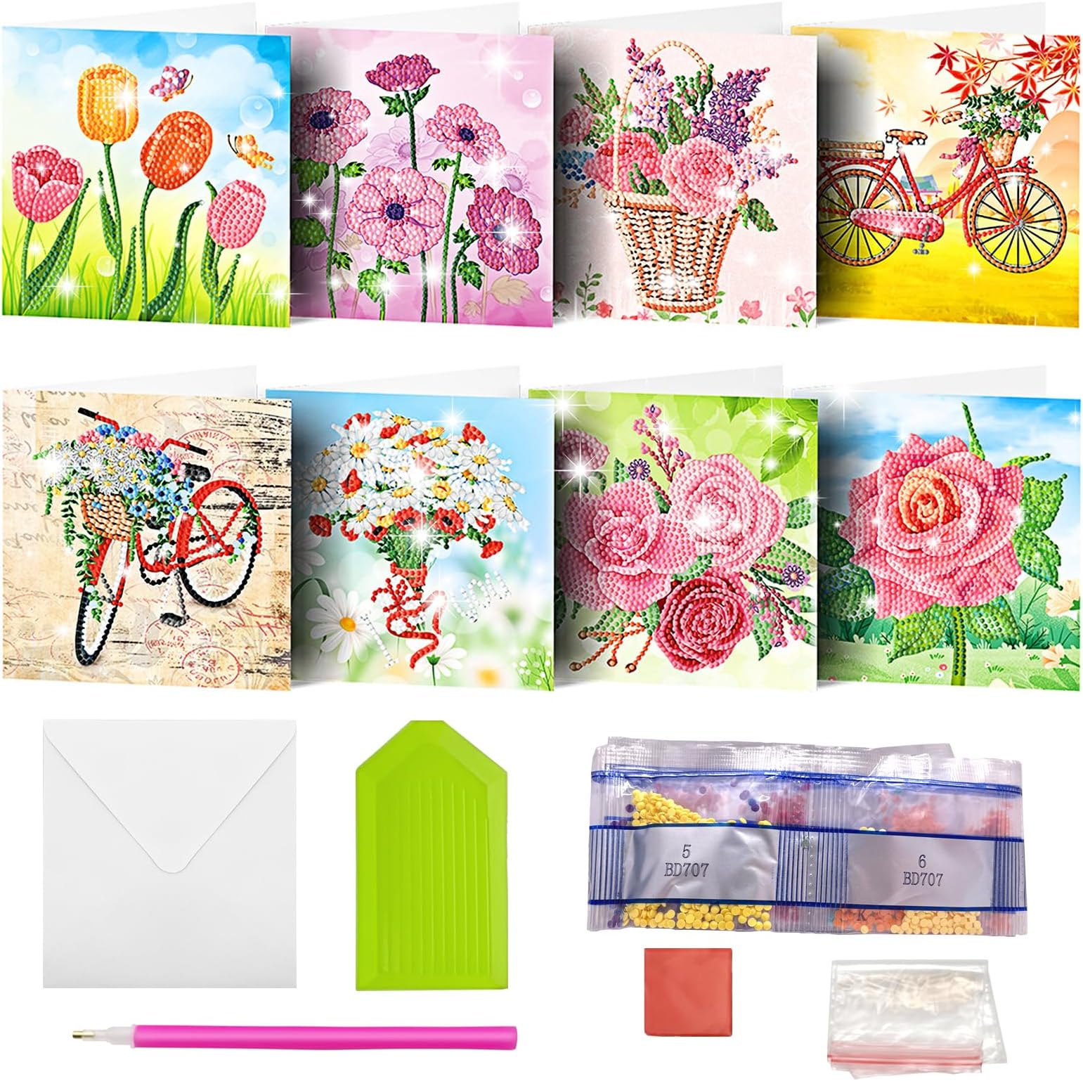 MOREEZ® Grußkarten [25 Karten Für Jeden Anlass] Hochwertige ...