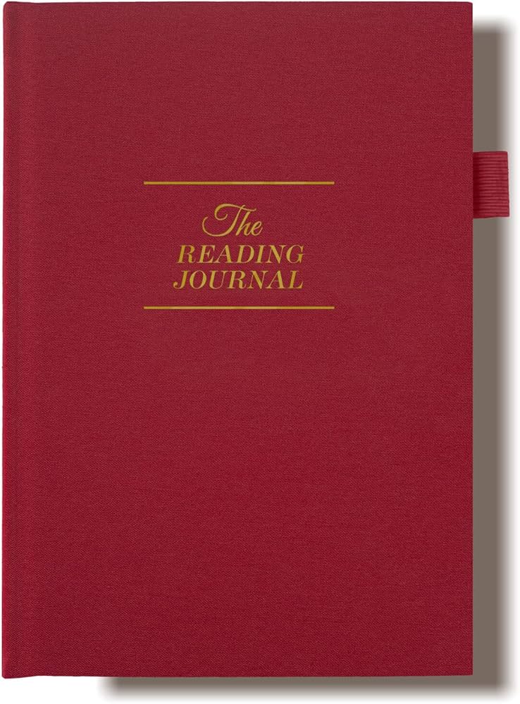 Elegant Reading Journal - Review and Track Your Reading Progress with ...