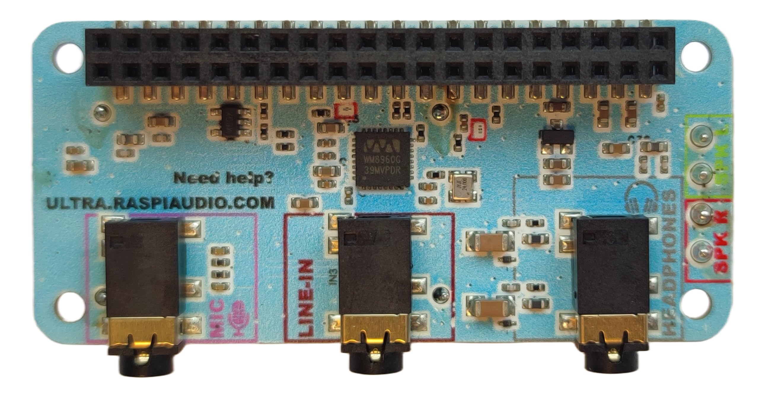 Usb Dac RASPIAUDIO Audio DAC Hat Sound Card For Raspberry PI4 All ...