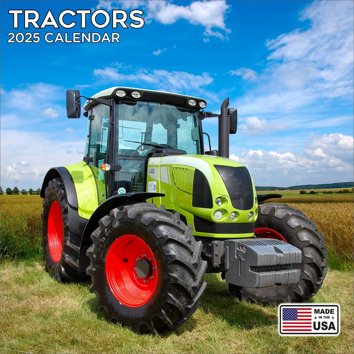 2025 Tractors Calendar - Farm Wall Calendar - 12 x 24 Open - Thick No ...