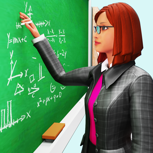 High School Life Simulator Game - Virtual School Teacher Girls ...