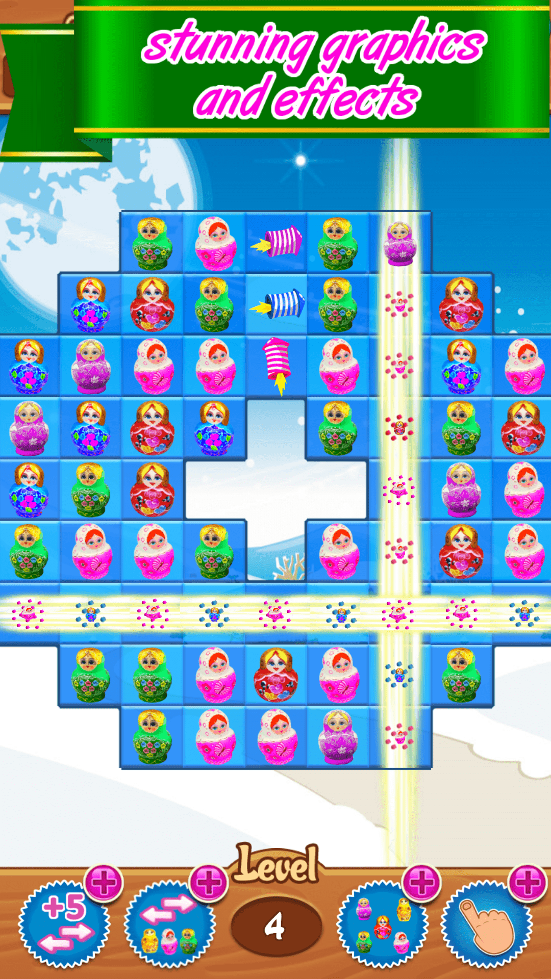 Matryoshka classic - match 3 games free and new - App on Amazon Appstore