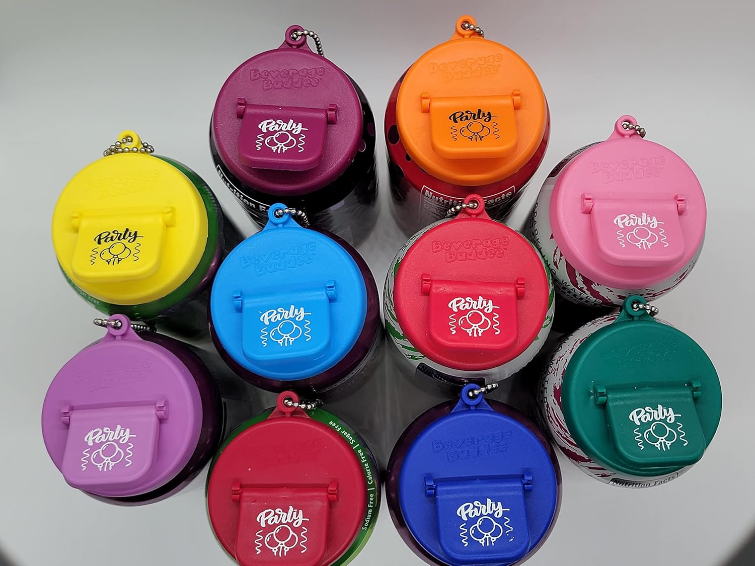 Amazon.com: Beverage Buddee Can Cover with Party Imprint - Best Can ...