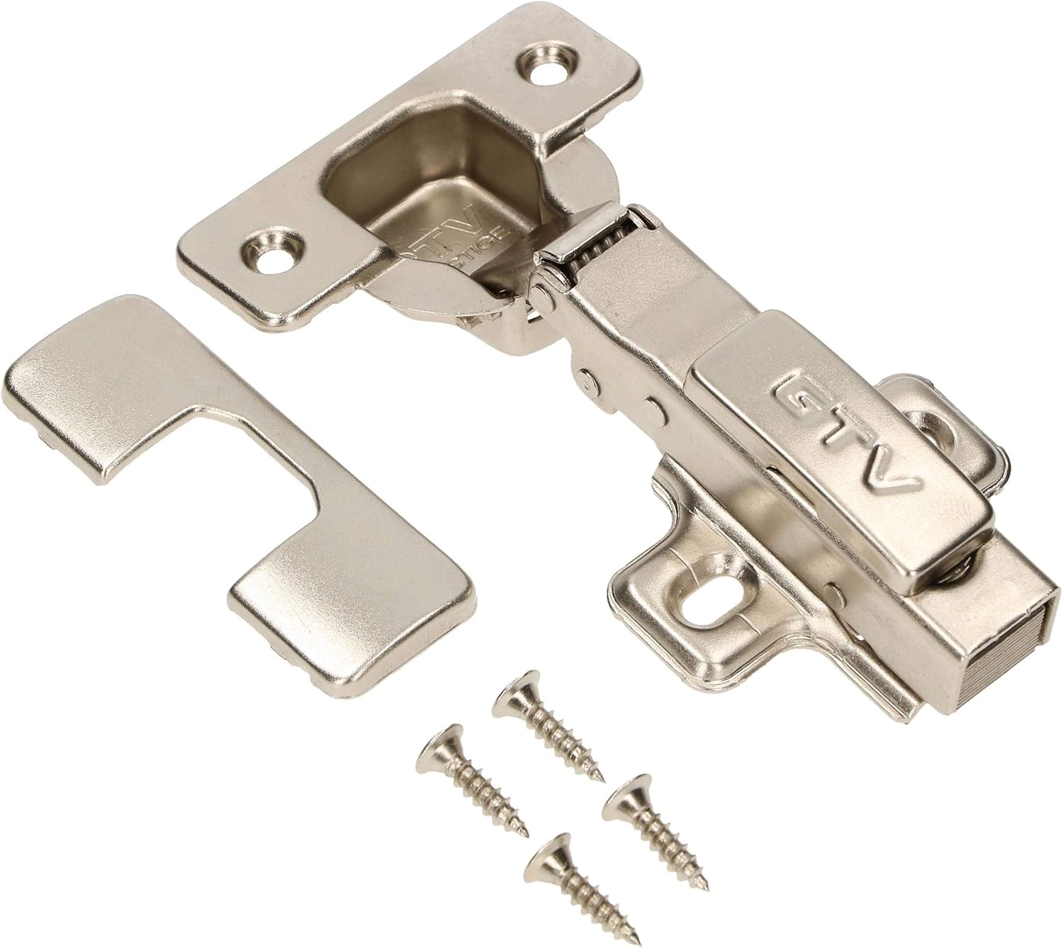 KOTARBAU® Set of 10 Furniture Hinges Inner Stop Soft Close Hydraulic ...