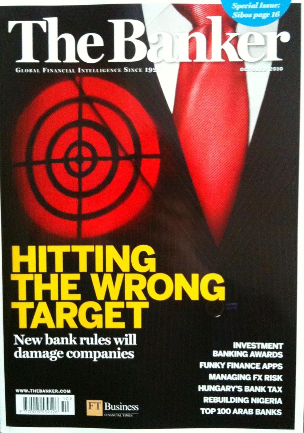 Amazon.com: THE BANKER MAGAZINE OCTOBER 2010 ~ COVER PRICE £40.00 ...