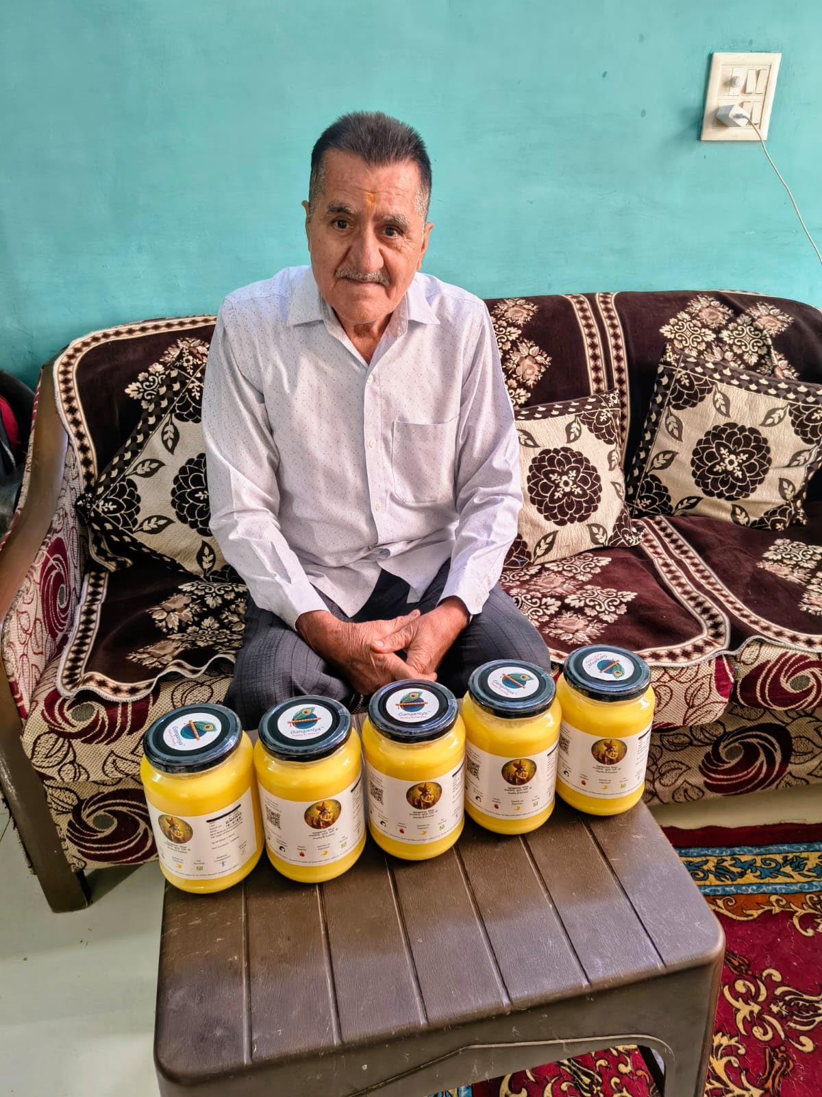 Ganganiya Desi Ghee (Former NDRI Incubatee) 1000ML | Pure Ghee for ...